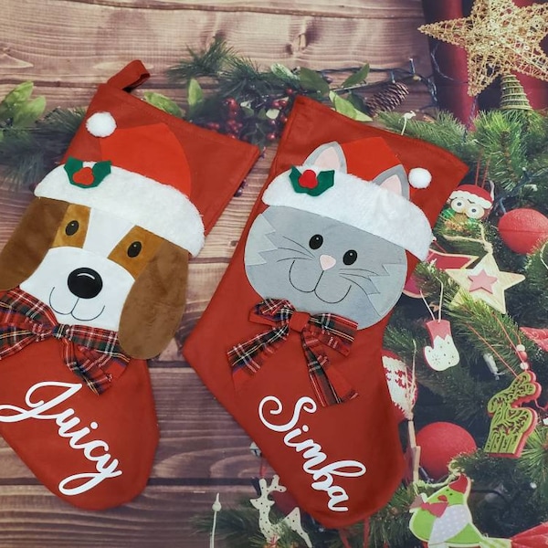 Cat Stocking - Etsy