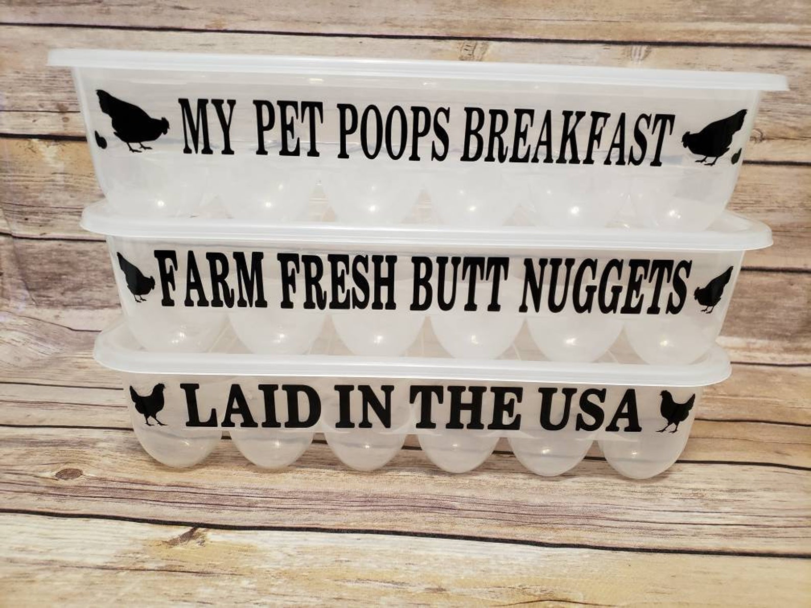 Storage Egg Containers Reusable Egg Containers Funny Egg | Etsy