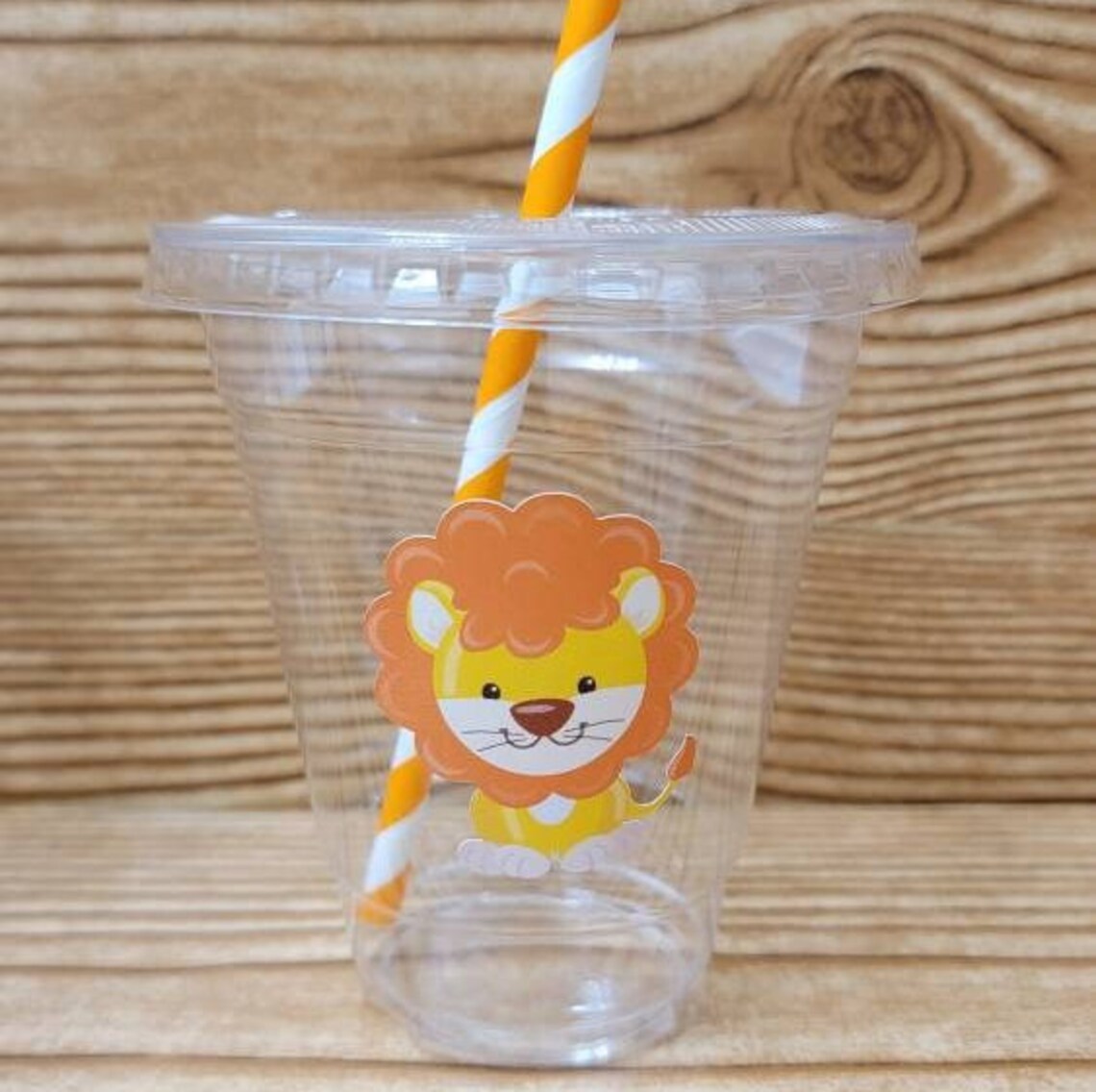 12oz Jungle Theme Party Cups Zoo Animal Party Jungle Theme - Etsy