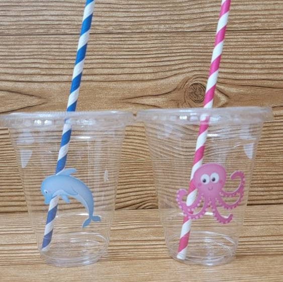 12oz Under the Sea Disposable Cups Under the Sea Birthday | Etsy