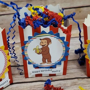 Curious George Popcorn Boxes Curious George Treat Boxes-curious George ...