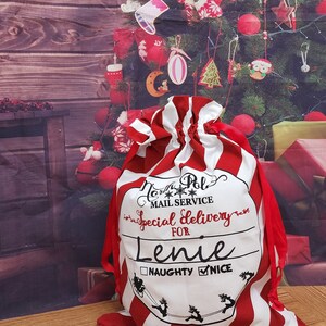 Personalized Christmas Sacks, Custom Santa Sacks, Christmas Sacks for ...