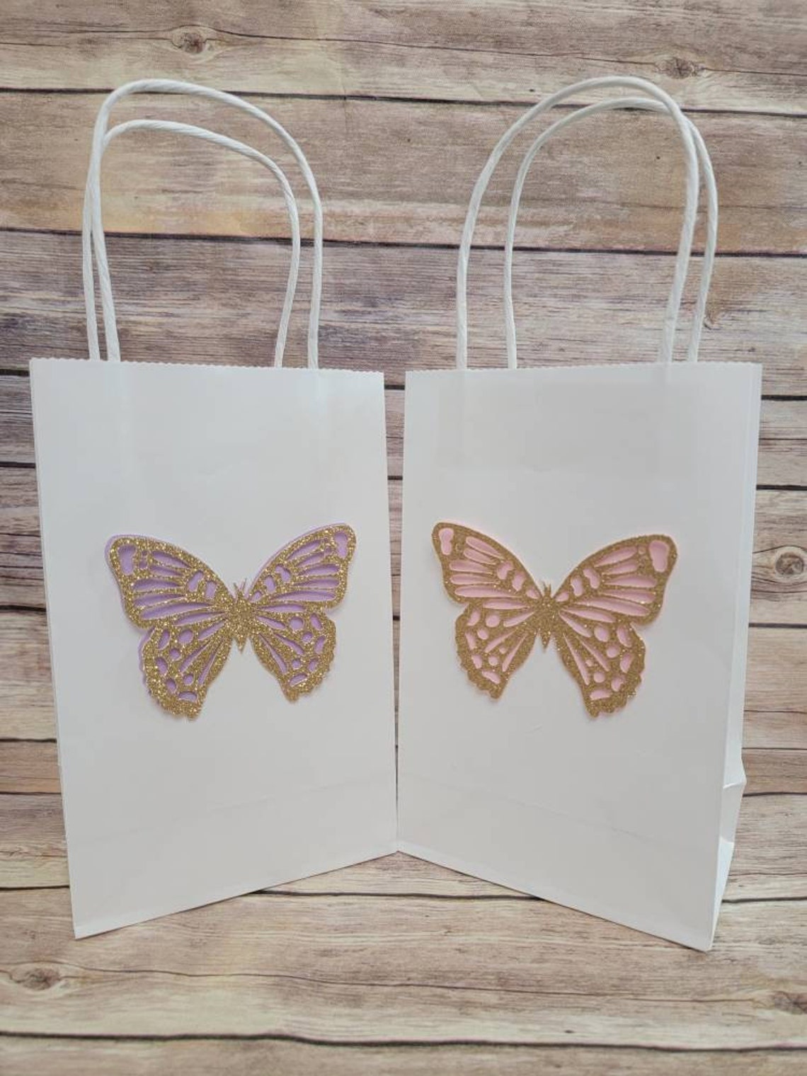 Butterfly Favor Bags: Pastel Party Decorations - Etsy