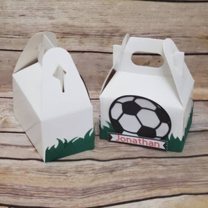 Soccer Favor Box, Soccer Party Theme - Etsy