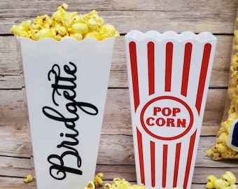 Personalized Popcorn Bucket - Etsy