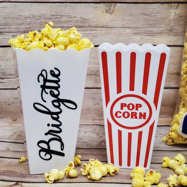 Movie Night Bucket - Etsy
