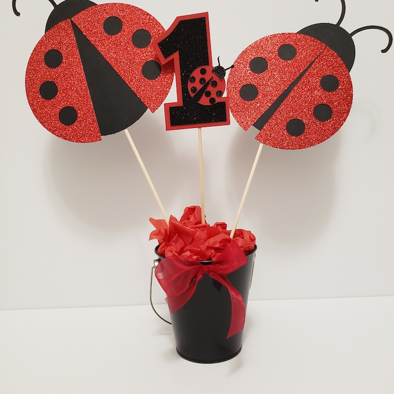 Ladybug Centerpiece - Etsy