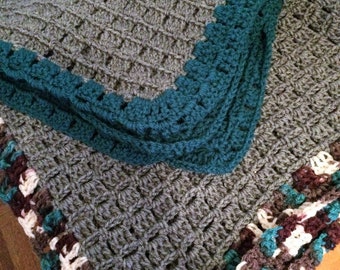 Cozy and Comfy Baby Afghan, Crochet Blanket Pattern Easy, Block Stitch ...