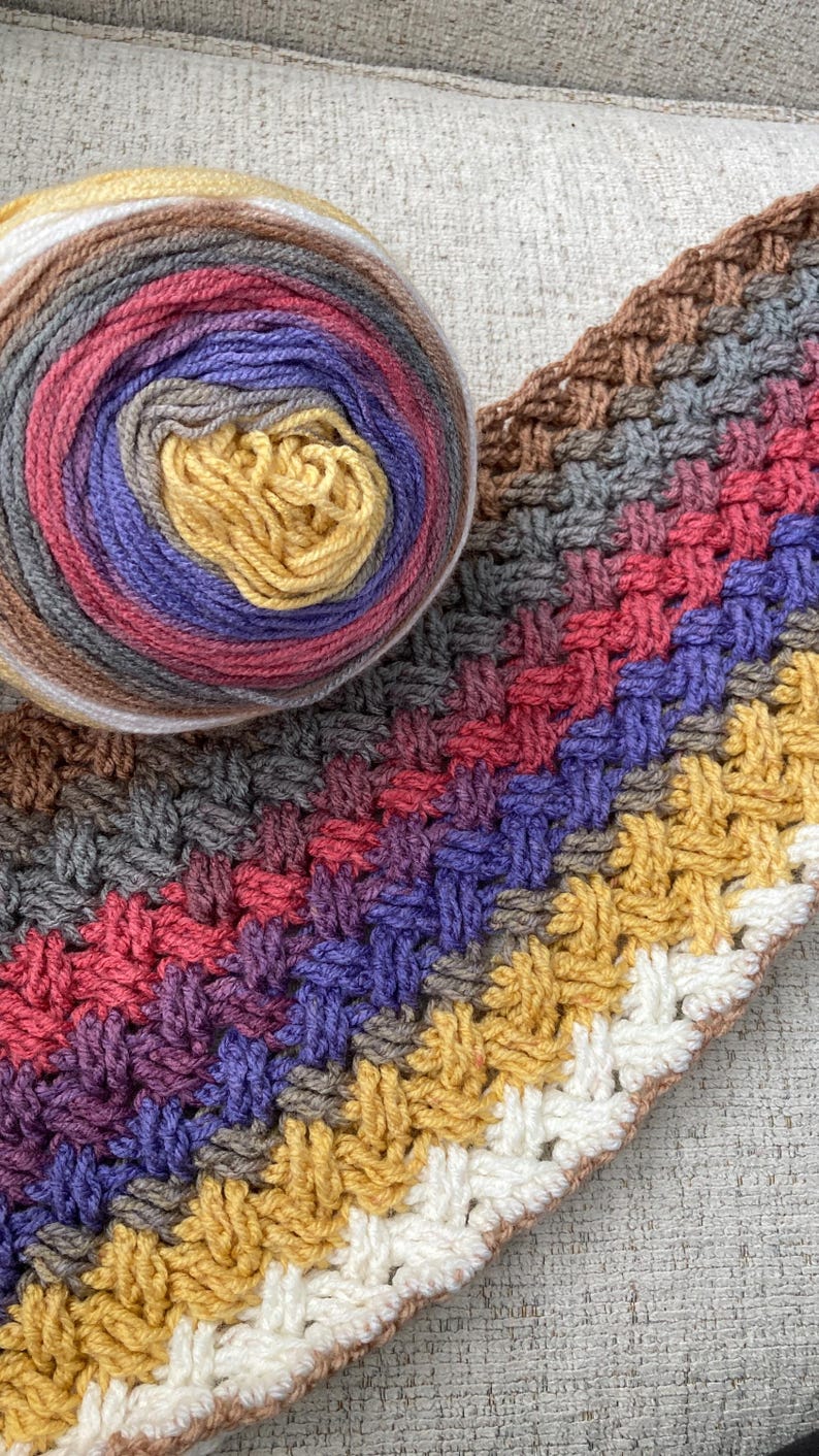 Celtic Weave Crochet Stitch Pattern PDF | Textured Cable Crochet ...