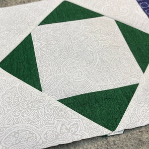 Beginner Square in a Square Exploding Quilt Block Tutorial , Quilt Block Printable PDF, Modern ...