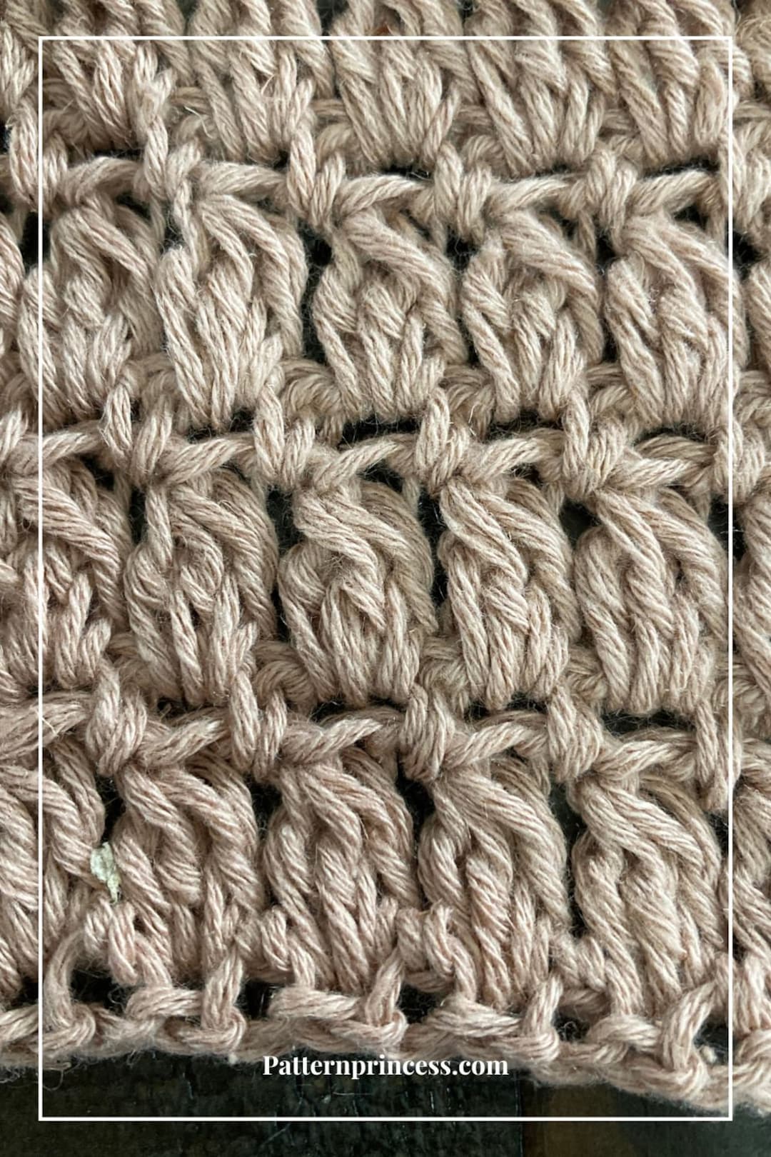 Step-by-step Tutorial for Crocheting the Double Crochet Cluster Stitch Pattern, Includes Photos ...