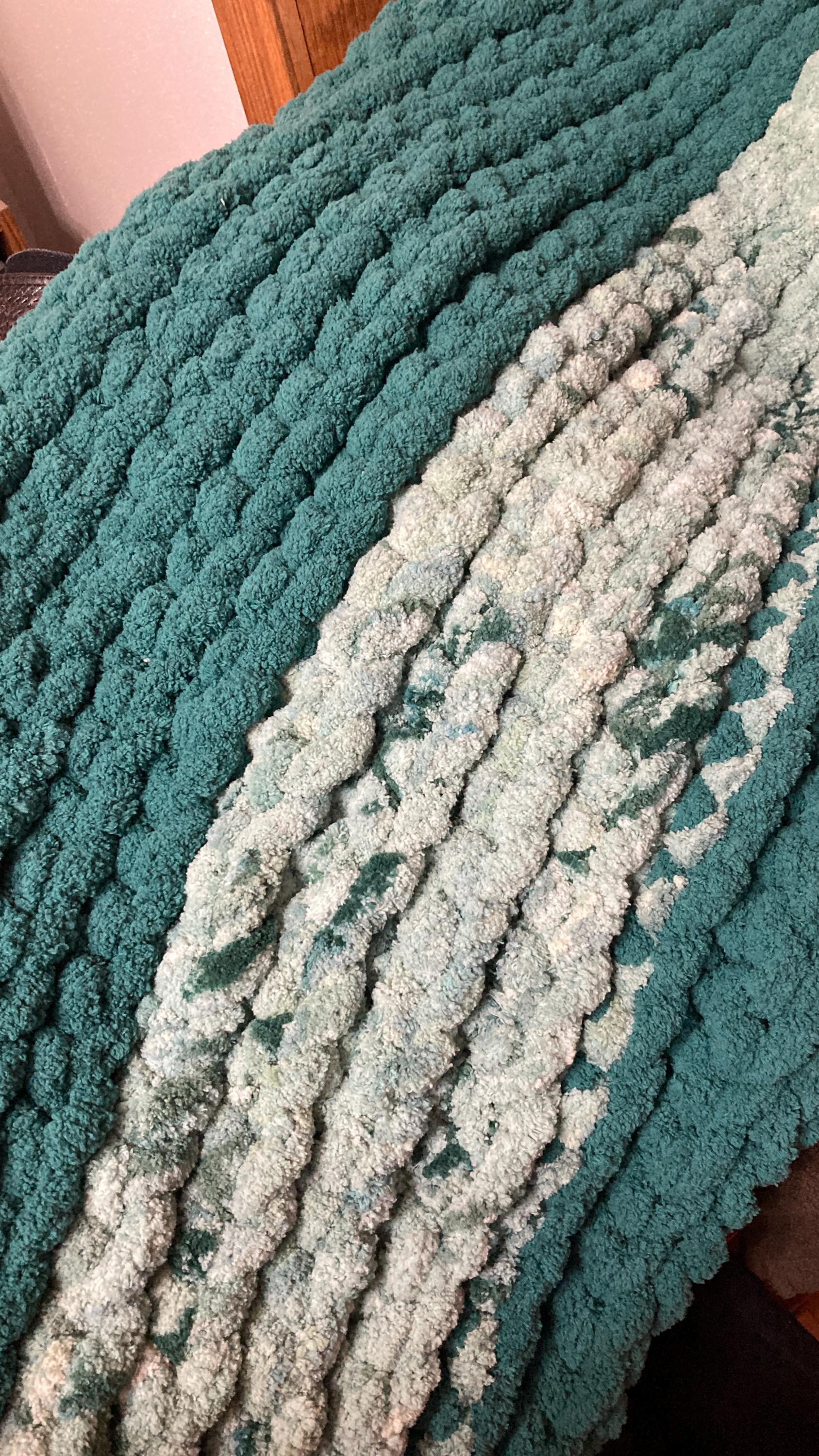 Crochet Pattern & Video, Chunky Log Cabin Easy Throw, Jumbo Blanket ...