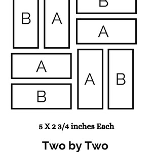 How to Make a Two-by-two Quilt Block, Modern Quilt Block Pattern, Easy ...
