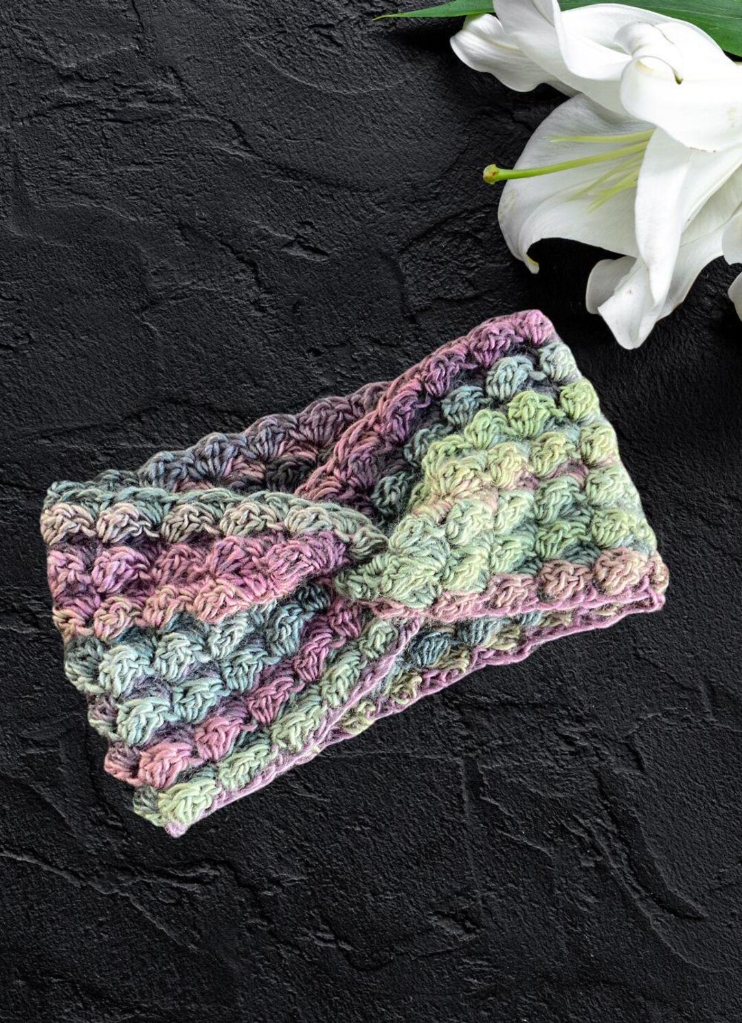 The Briarloop Earwarmer Crochet Pattern, Instant Download PDF, Headwrap Pattern, Earwarmer ...