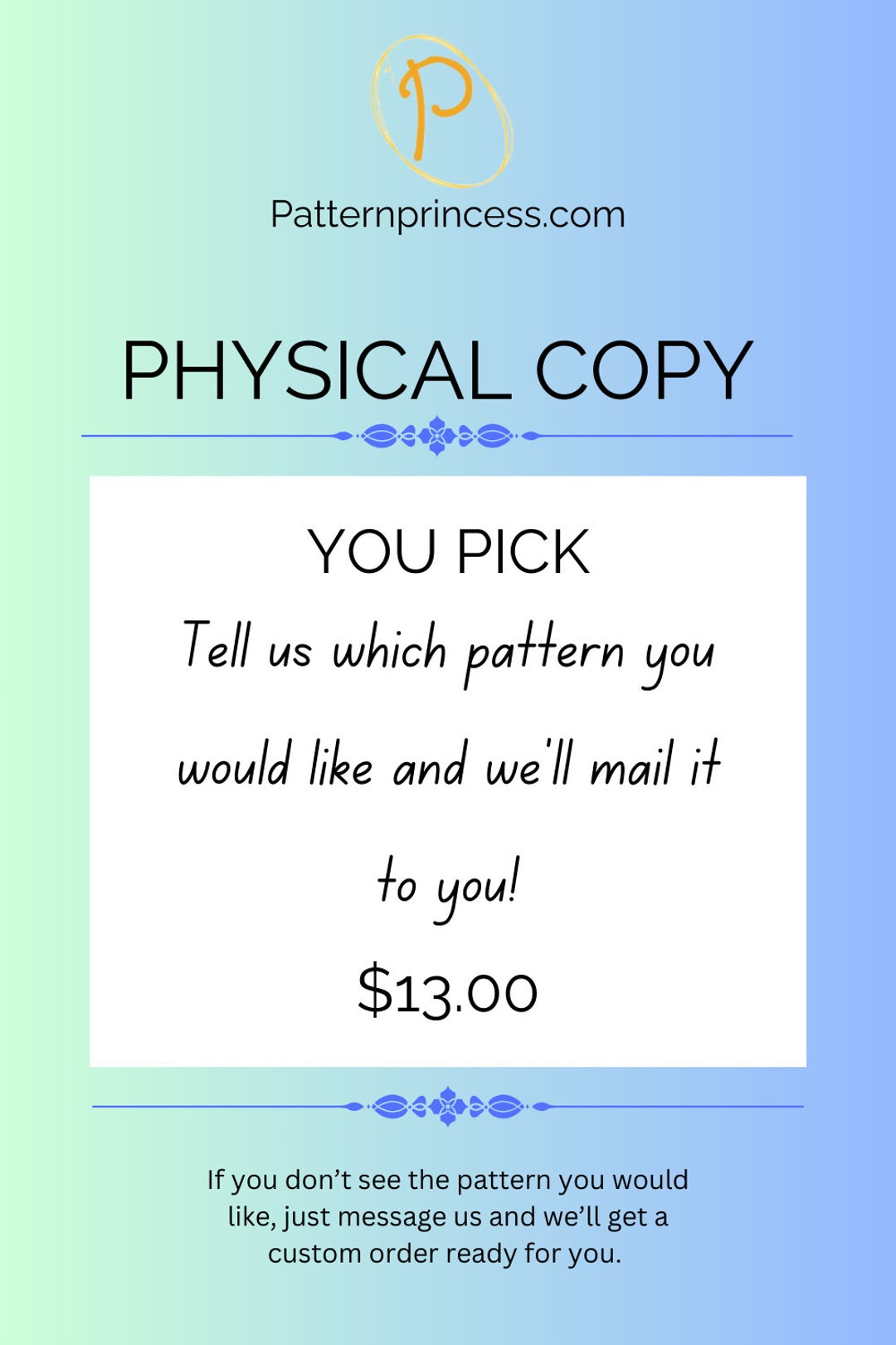 Quilt Pattern Physical Copy by Pattern Princess - Etsy
