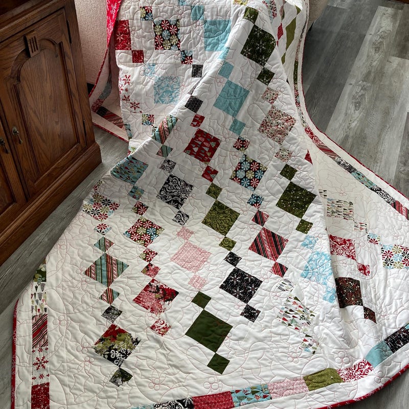 Charm Pack Quilt Pattern - Etsy