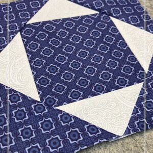 Beginner Square in a Square Exploding Quilt Block Tutorial , Quilt Block Printable PDF, Modern ...