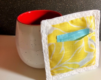 Easy Beginner Quilted Coaster Pattern Mug Rug PDF Sewing - Etsy