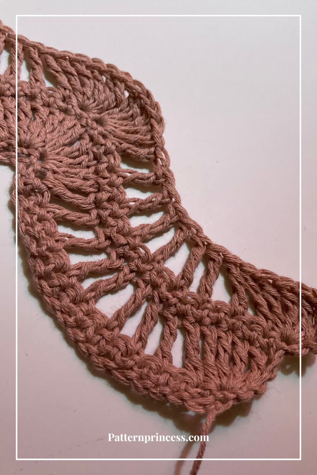 Feather and Fan Ripple Crochet Stitch Pattern Tutorial (PDF Pattern) - Etsy