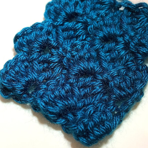 Crochet Box Stitch Blanket Pattern - Etsy