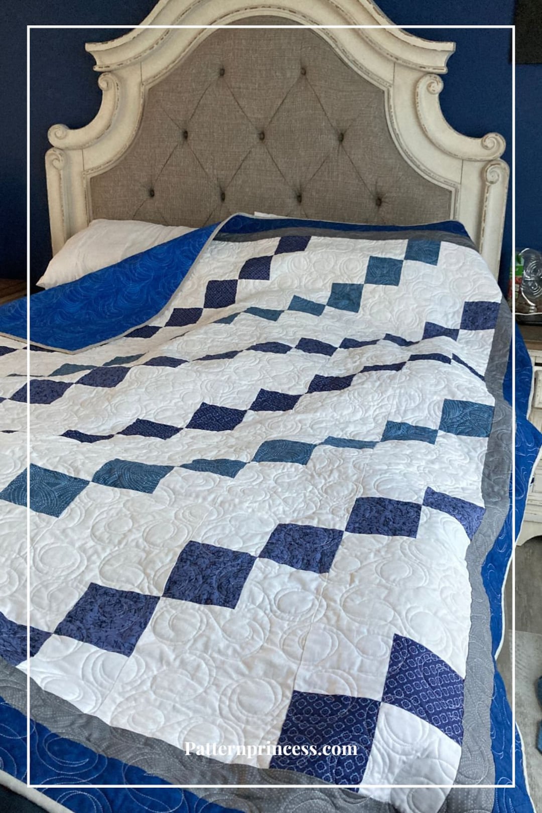 Beginner-friendly Quilt Pattern, Easy-to-follow Fast Four Patch Quilt ...