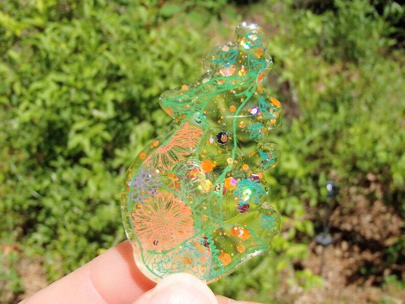 Forest Magnet Set. Deer and Fox Magnets. Etched With Flowers | Etsy