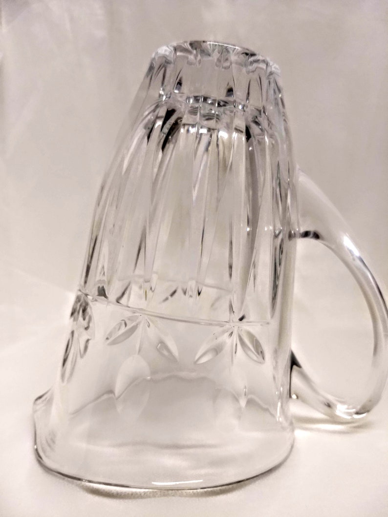 Block Polish Lead Crystal Pitcher. 32 Oz. 8 Tall. | Etsy