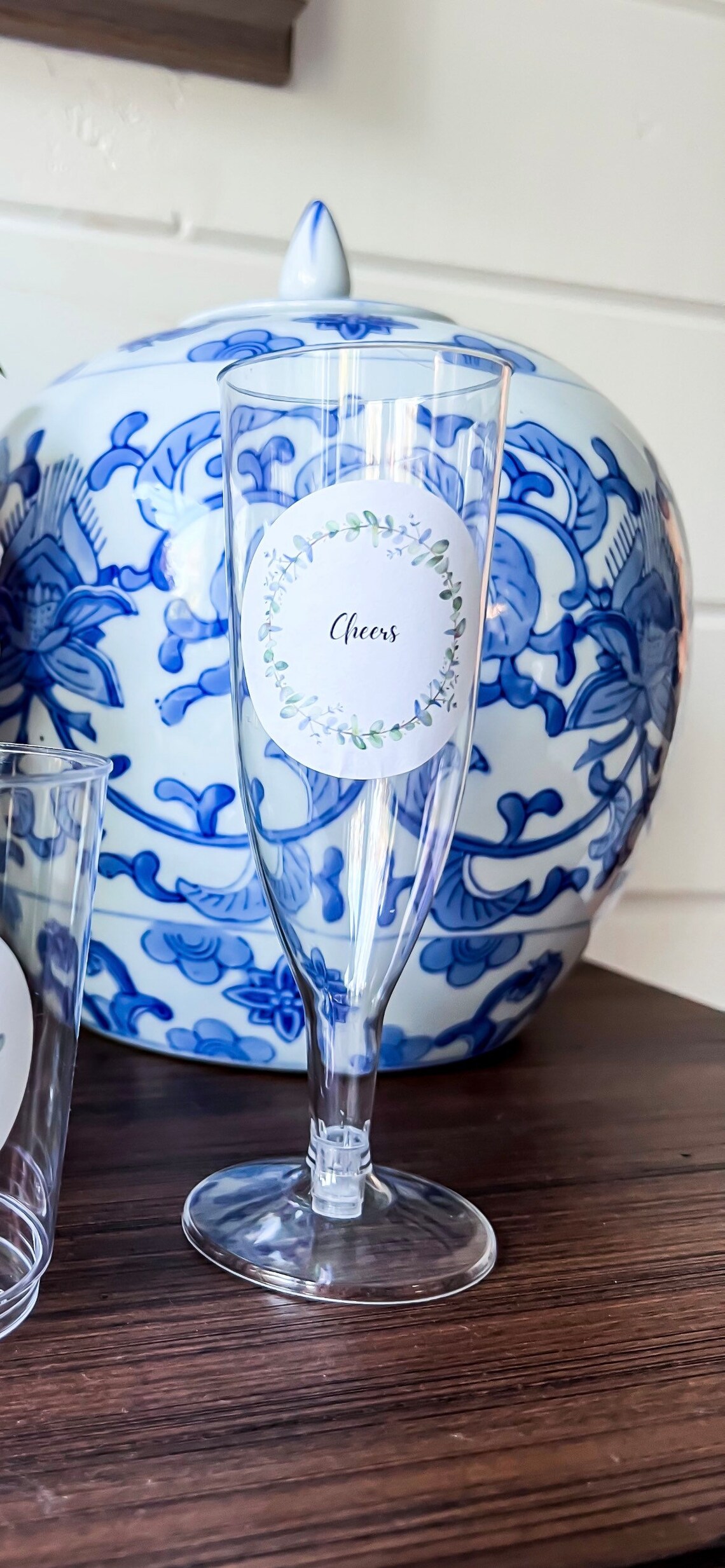 Cheers - PDF Digital File - Ready to Print Sticker Label - Etsy