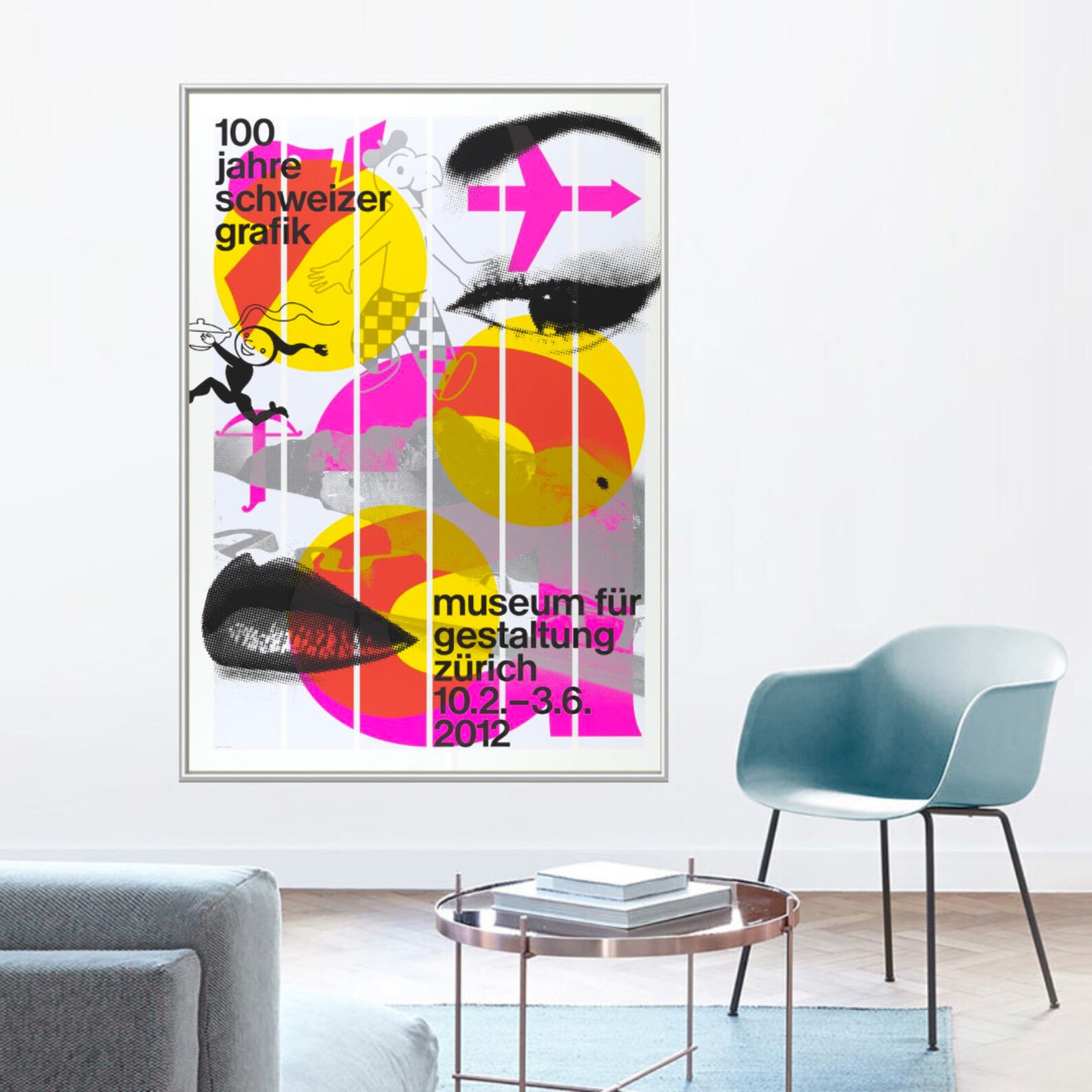 Museum Exhibition Poster, 100 Years of Swiss Graphics - Etsy