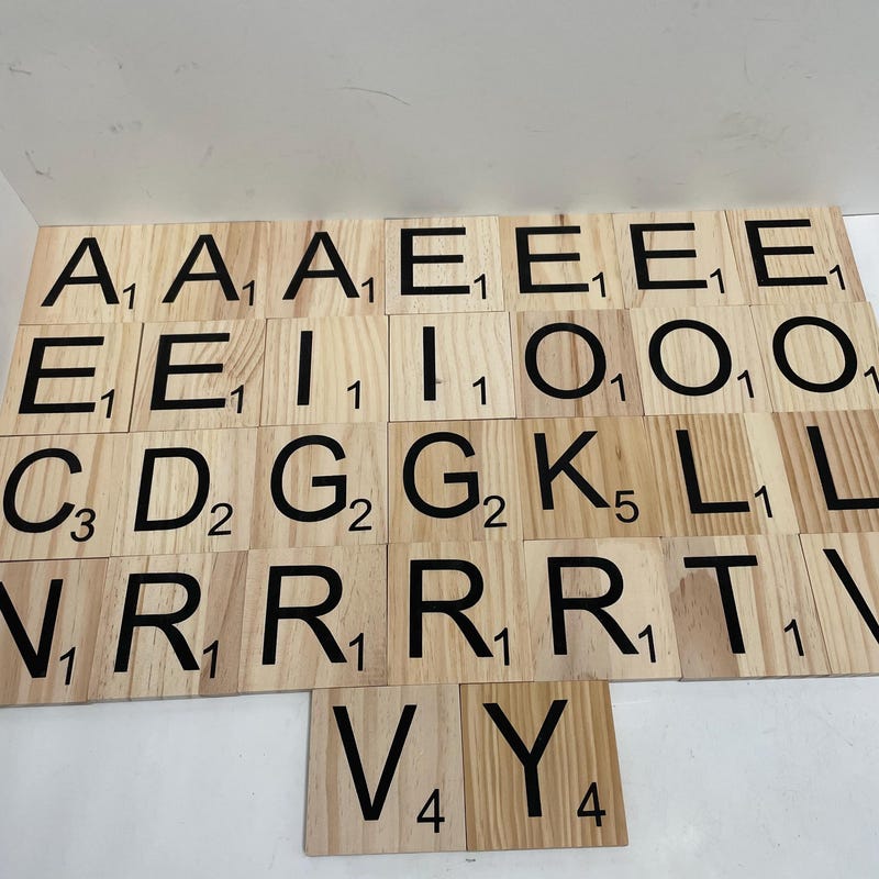 Large Scrabble Tiles - Etsy