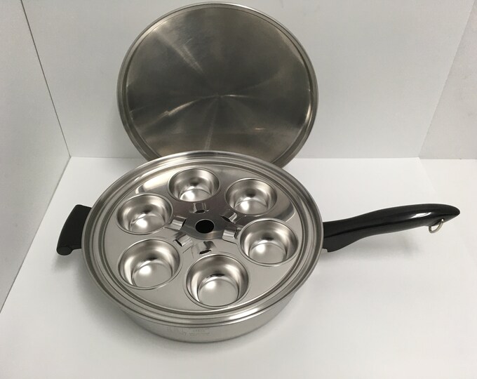 Colonial Ware T304 5 Ply Stainless Steel Waterless Cookware 10 3/4 ...