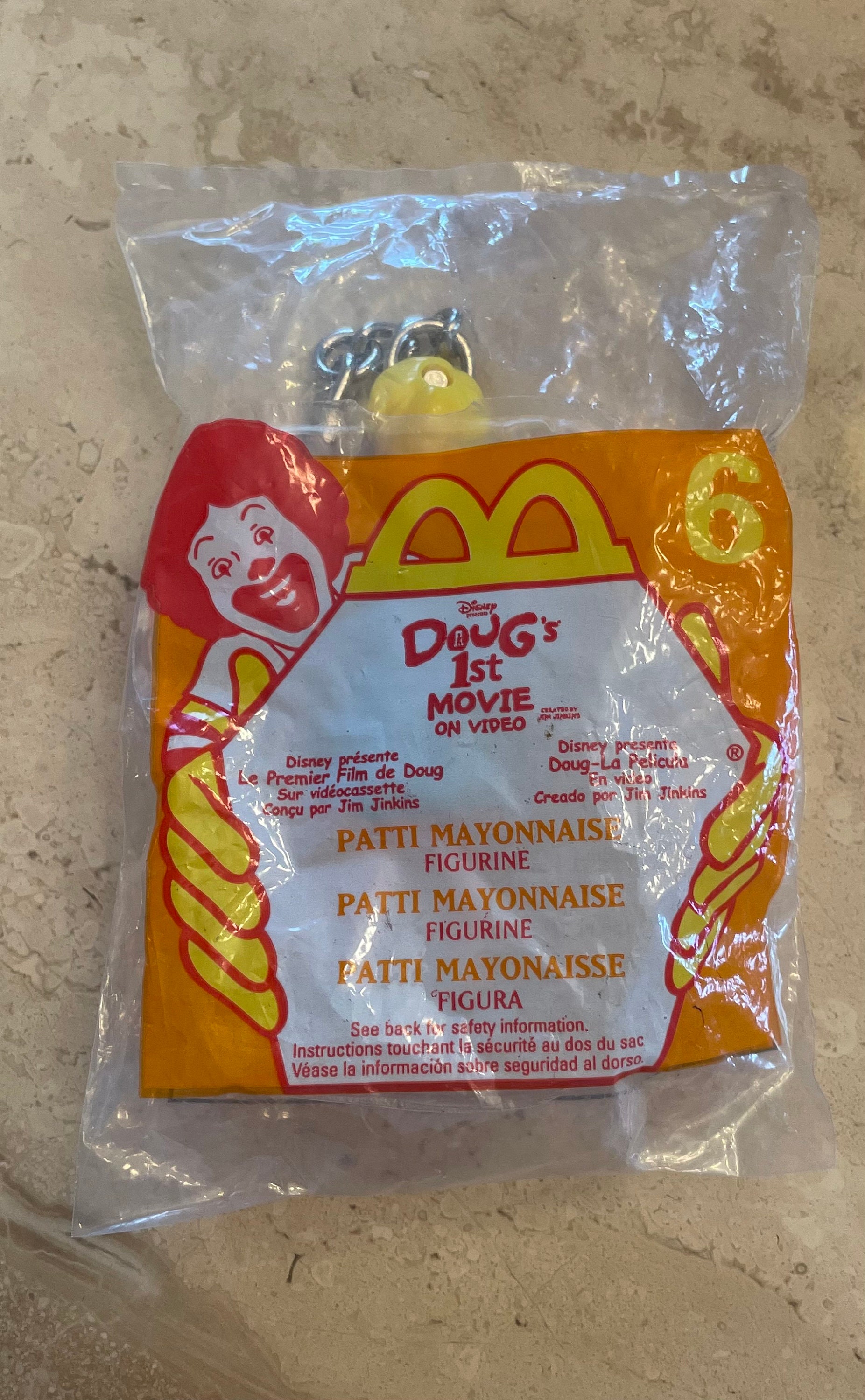 Mc Donalds Patti Mayonnaise Happy Meal Toy - Etsy
