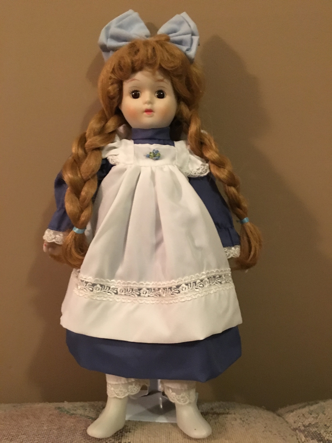 Porcelain Vintage 1990's Doll - Etsy