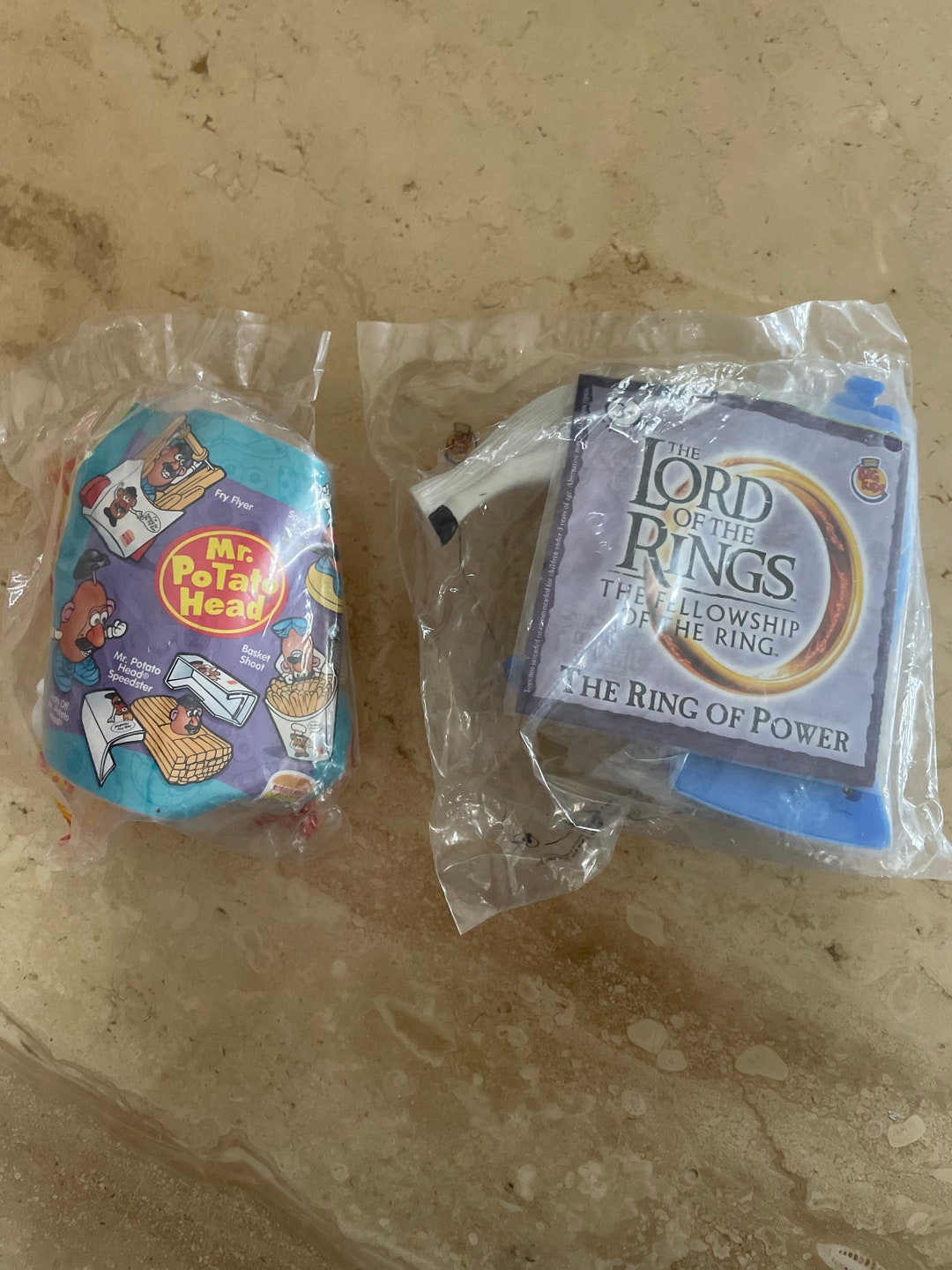 Burger Kings Happy Meal Mr. Potato Head and Lord of the Rings Toys - Etsy