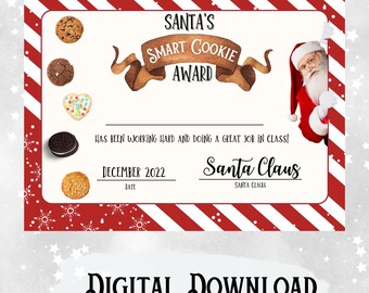 Santa Award - Etsy