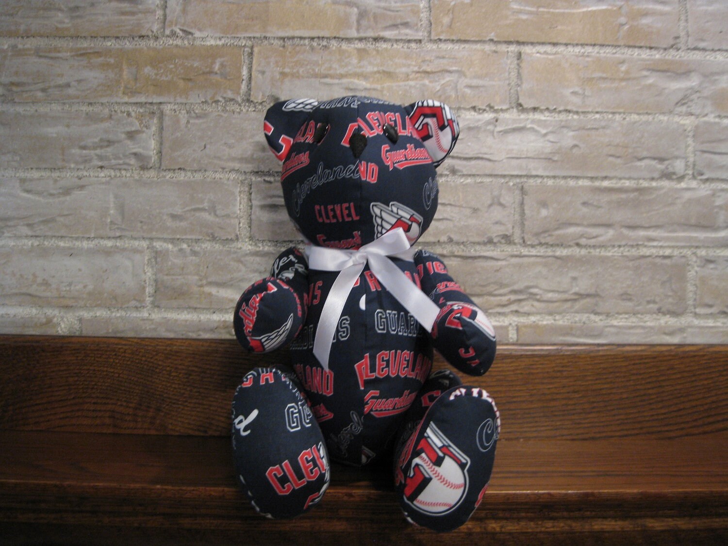 Cleveland Guardians Bear-mlb Bear Stuffed Bear Major League Baseball ...