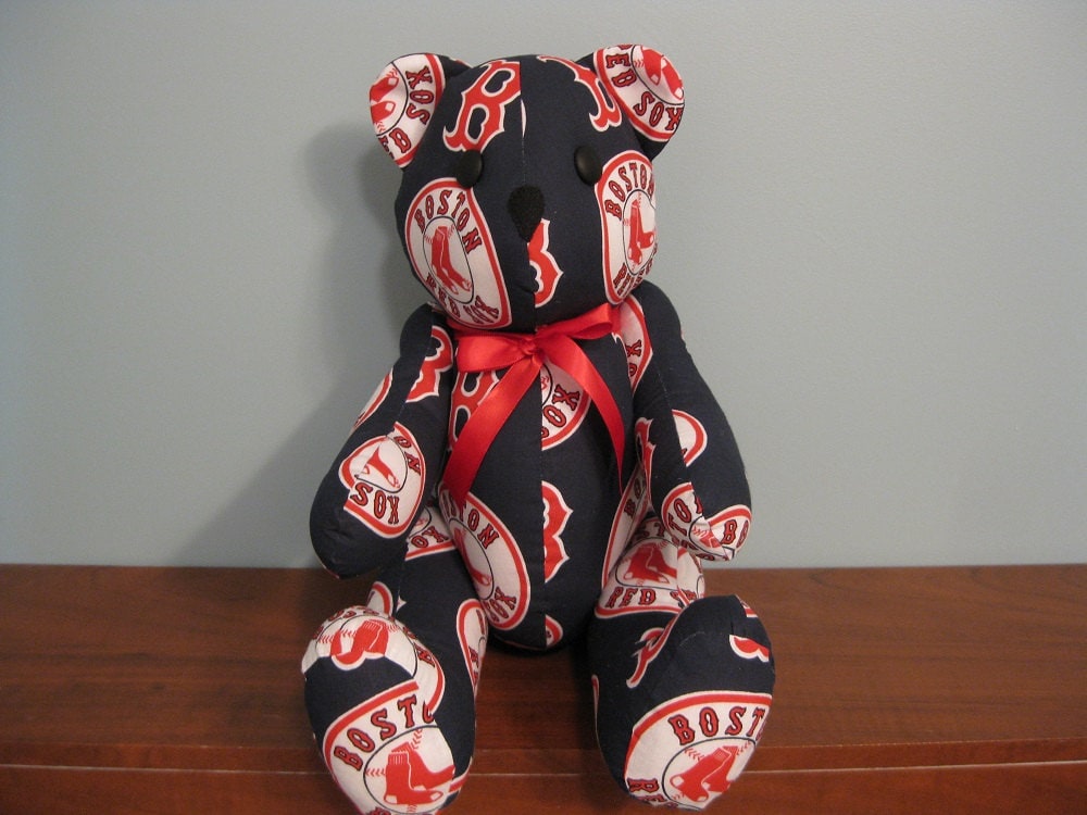 Boston Red Sox Bear-mlb Bear Stuffed Bear Major League Baseball Bear ...