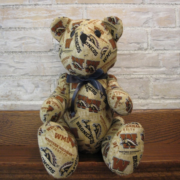 University of Michigan Teddy Bear - Etsy