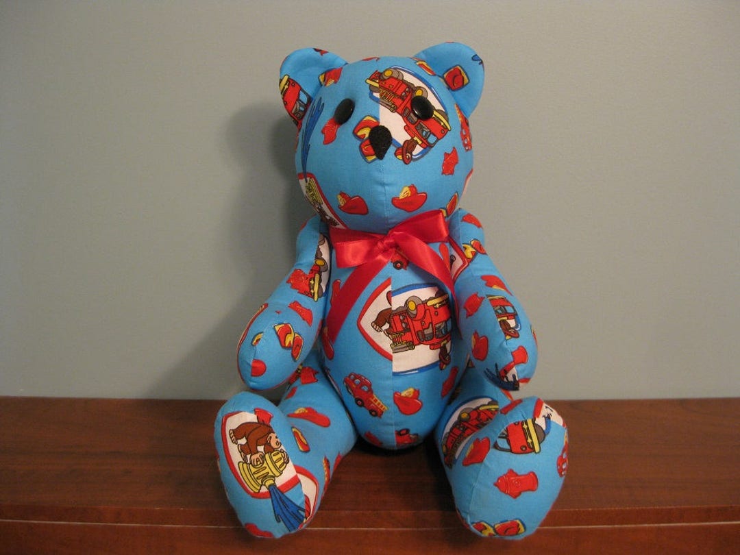 Curious George Bear-stuffed Bear Novelty Bear Souvenir Bear Handmade ...