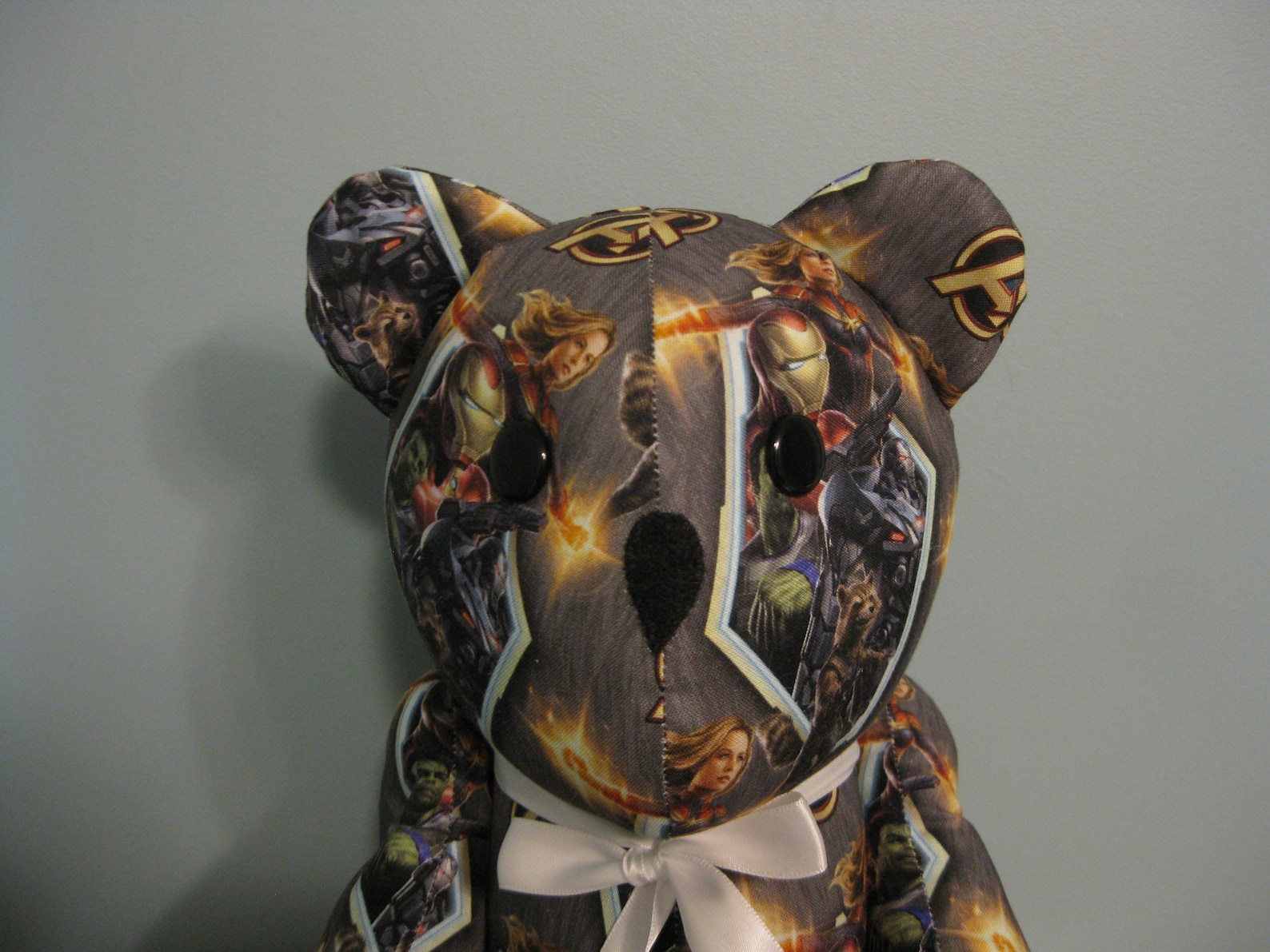 Marvels Avengers End Game Bear-stuffed Bear Marvel Comics Bear Novelty ...