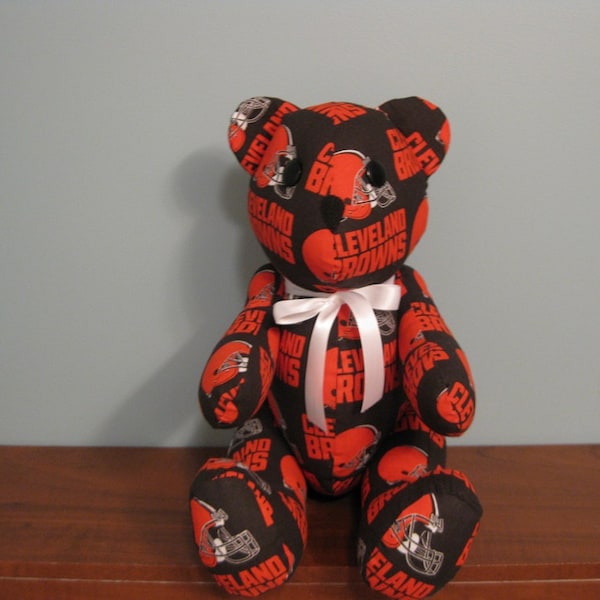 Custom Football Teddy Bear - Etsy
