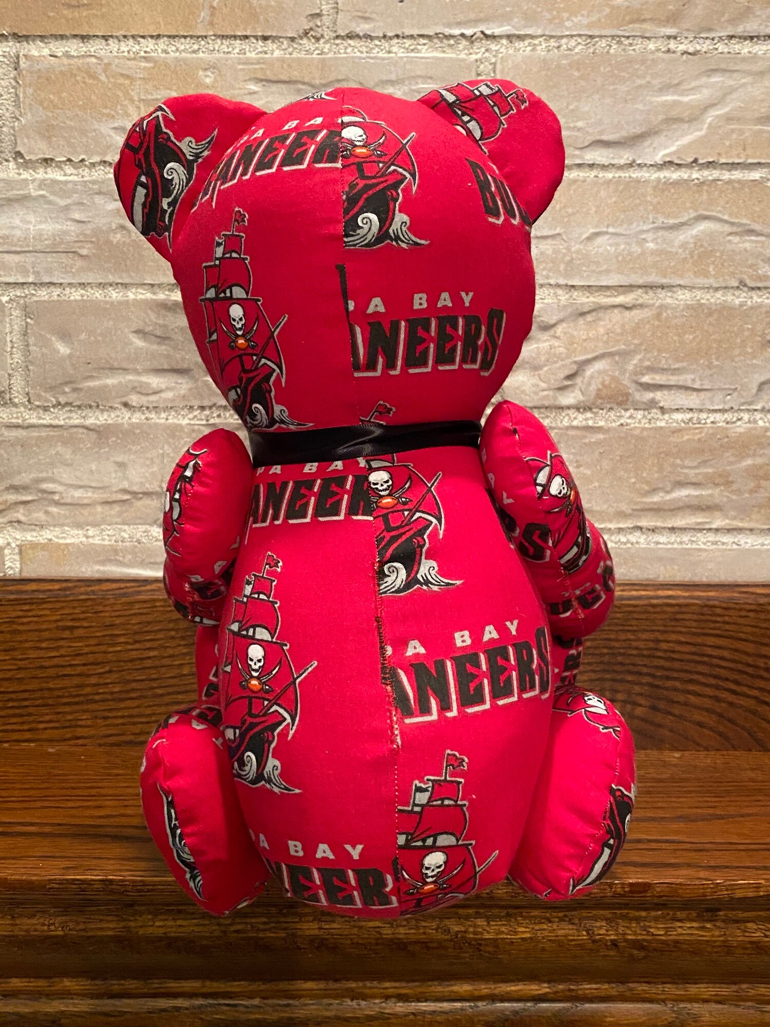 Tamps Bay Buccaneers-red-nfl Bear Stuffed Bear Football Bear Handmade ...