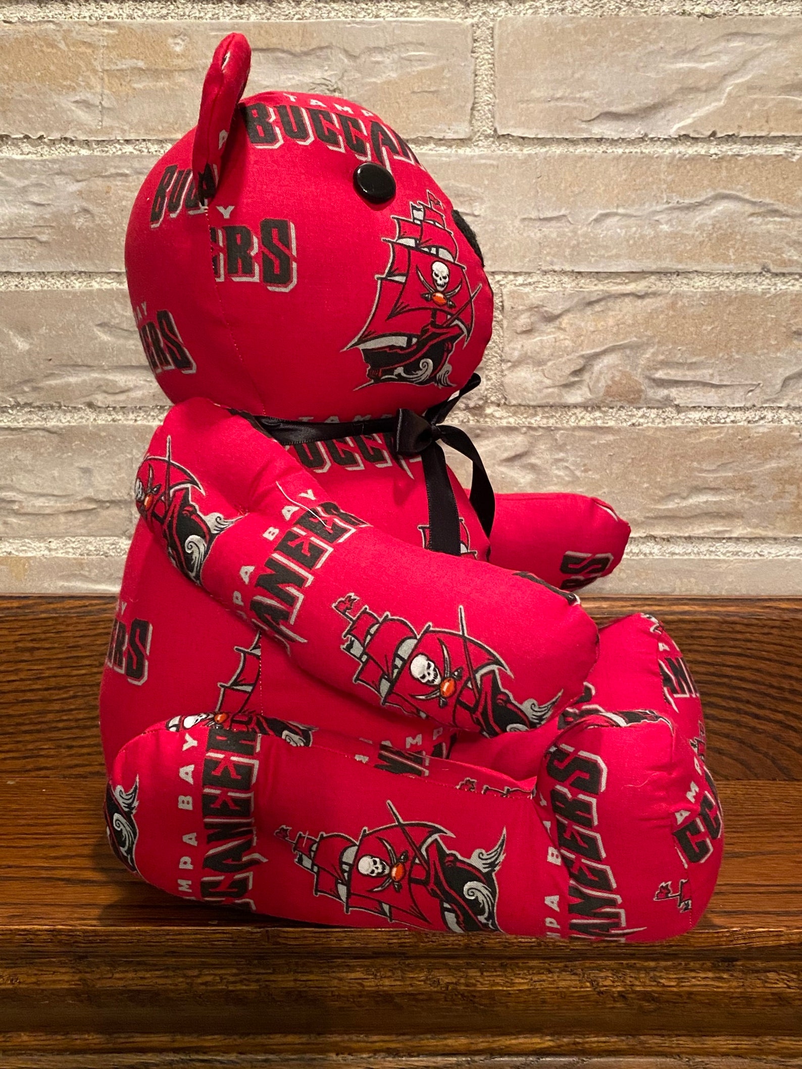 Tamps Bay Buccaneers-red-nfl Bear Stuffed Bear Football Bear Handmade ...
