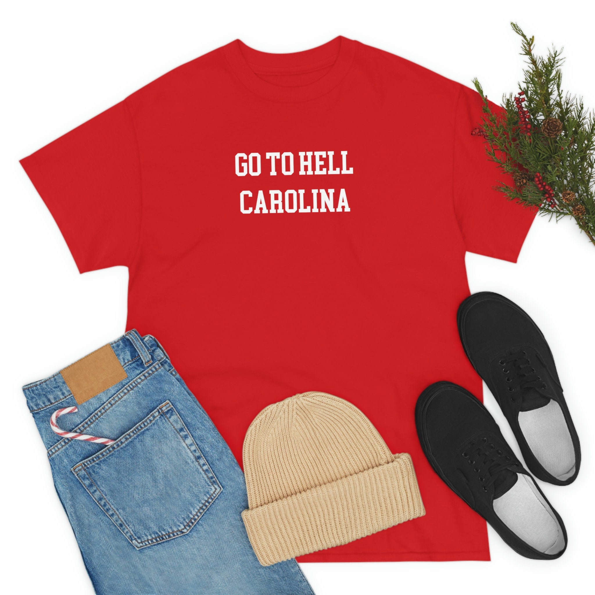 Go to Hell Carolina gthc NC State Football Shirt - Etsy