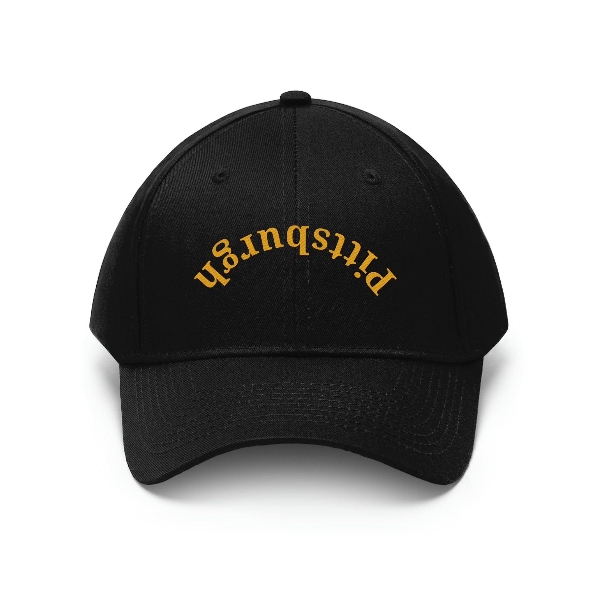 Upside Down Pittsburgh Baseball Hat Inverted Pittsburgh - Etsy