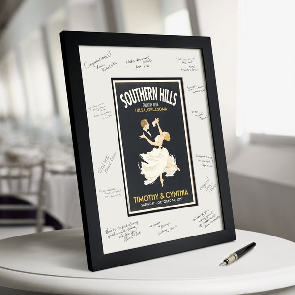 Guest Book Frame - Etsy
