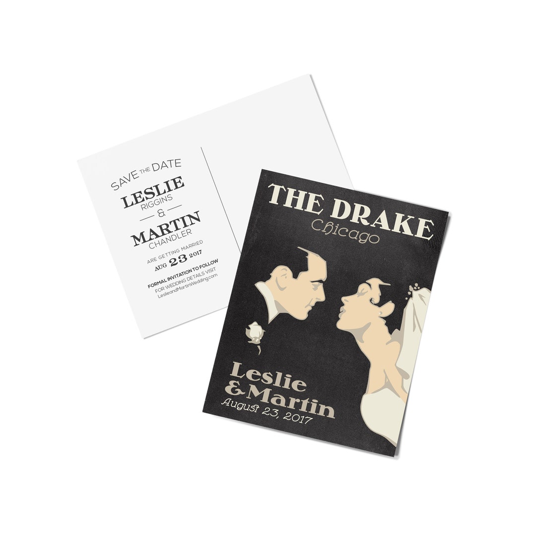 First Kiss Personalized Save the Date Postcards or Note Cards Wedding ...