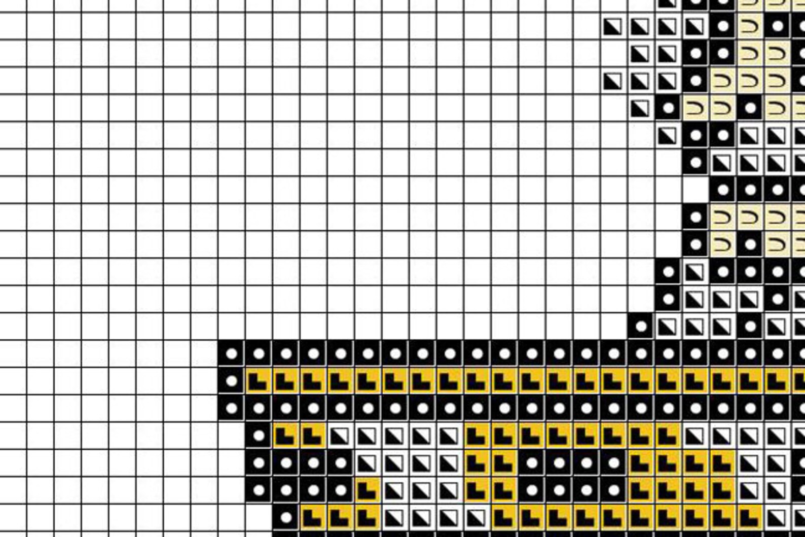 Mega Man Cross Stitch Pattern PDF 8 Bit Cross Stitch Pattern - Etsy