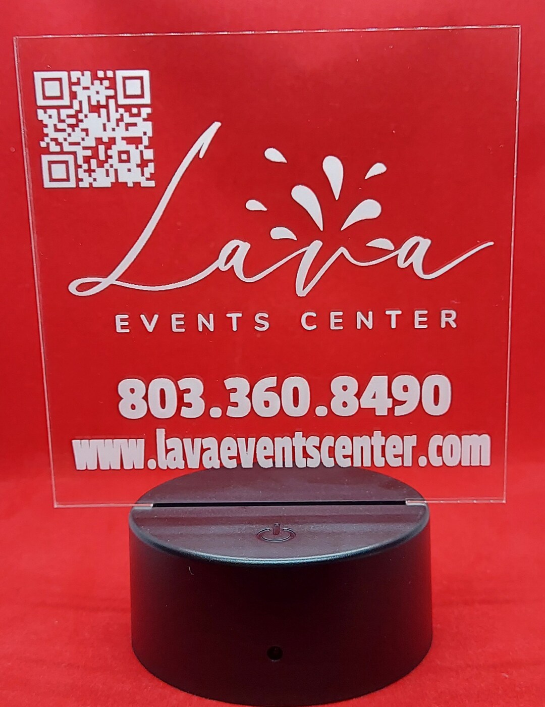 Custom Acrylic LED Business Sign | Personalized Acrylic Sign | Custom ...