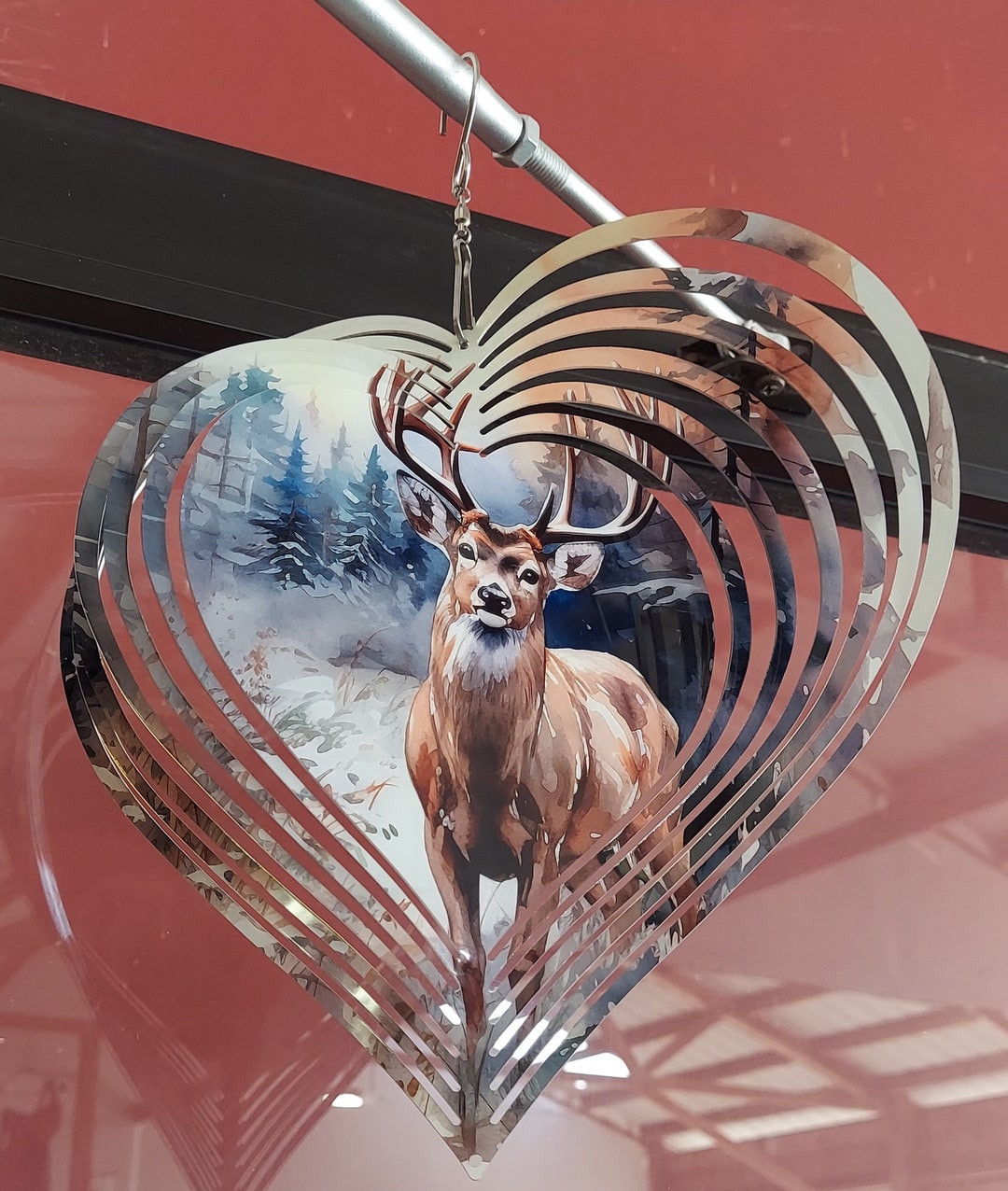 Deer Wind Spinner Hunter Gift for Him - Etsy